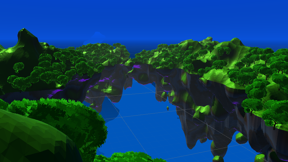 Procedural floating islands – Portfolio